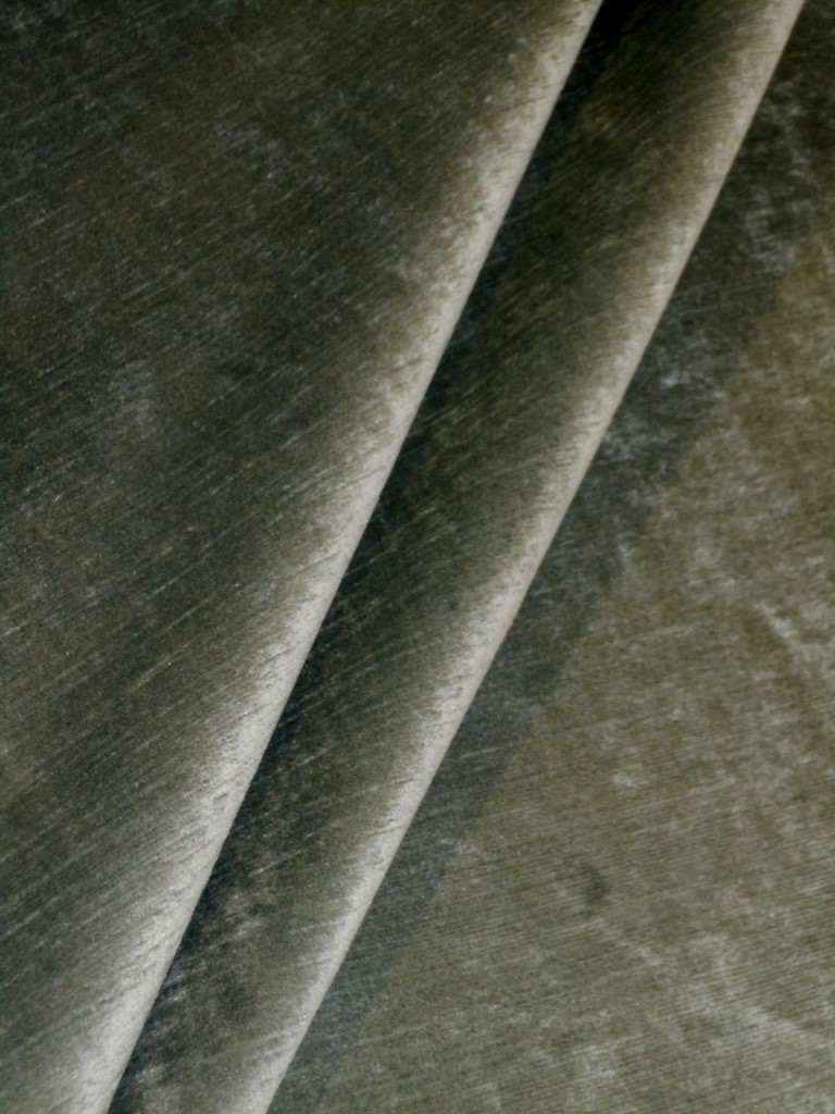 Color Eucalyptus Upholstery Velvet Fabric by the yard